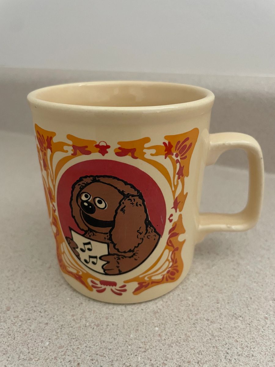 The Muppet Show - Kiln Craft England - Vintage Rowlf Coffee Mug ...