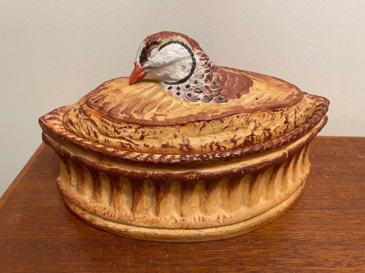 Pillivuyt France - Porcelain Game Pate Tureen/Terrine - Form Of A Pate ...