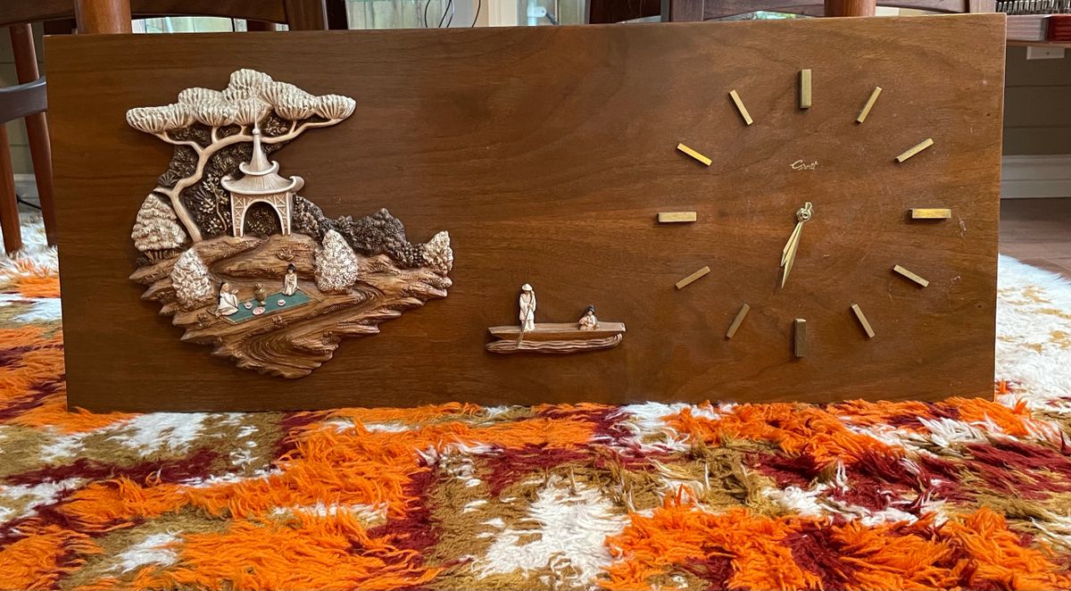 Girotti Sculptured Art - Mid Century - Vintage 3 dimensional ...