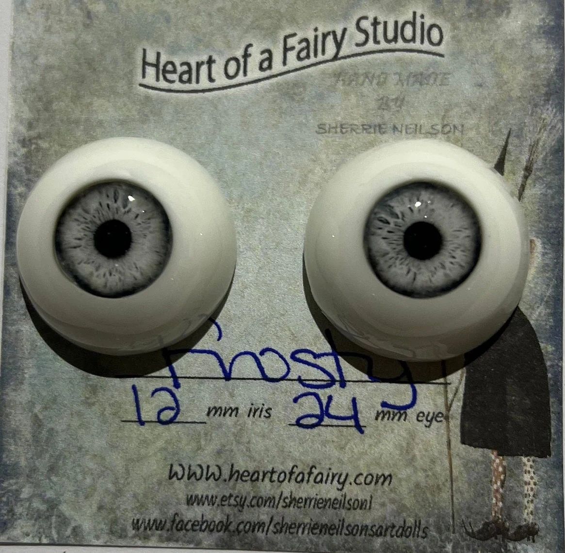 Frosty - Custom or Resin-Glass like eyes - Handmade eyes