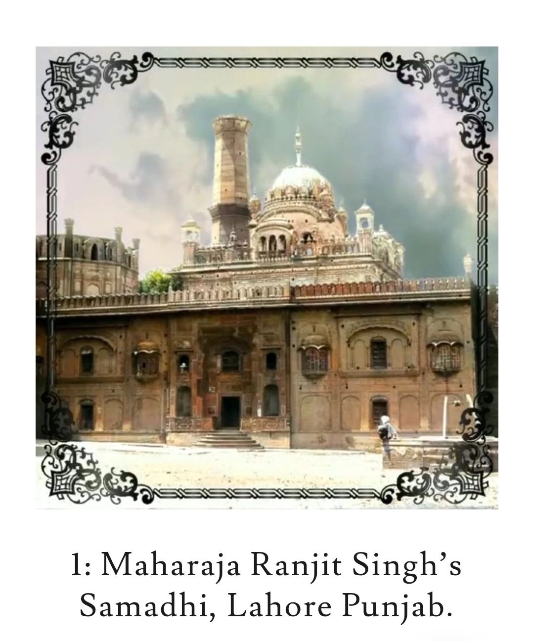Digital art brings to life great Sikh historical architecture.