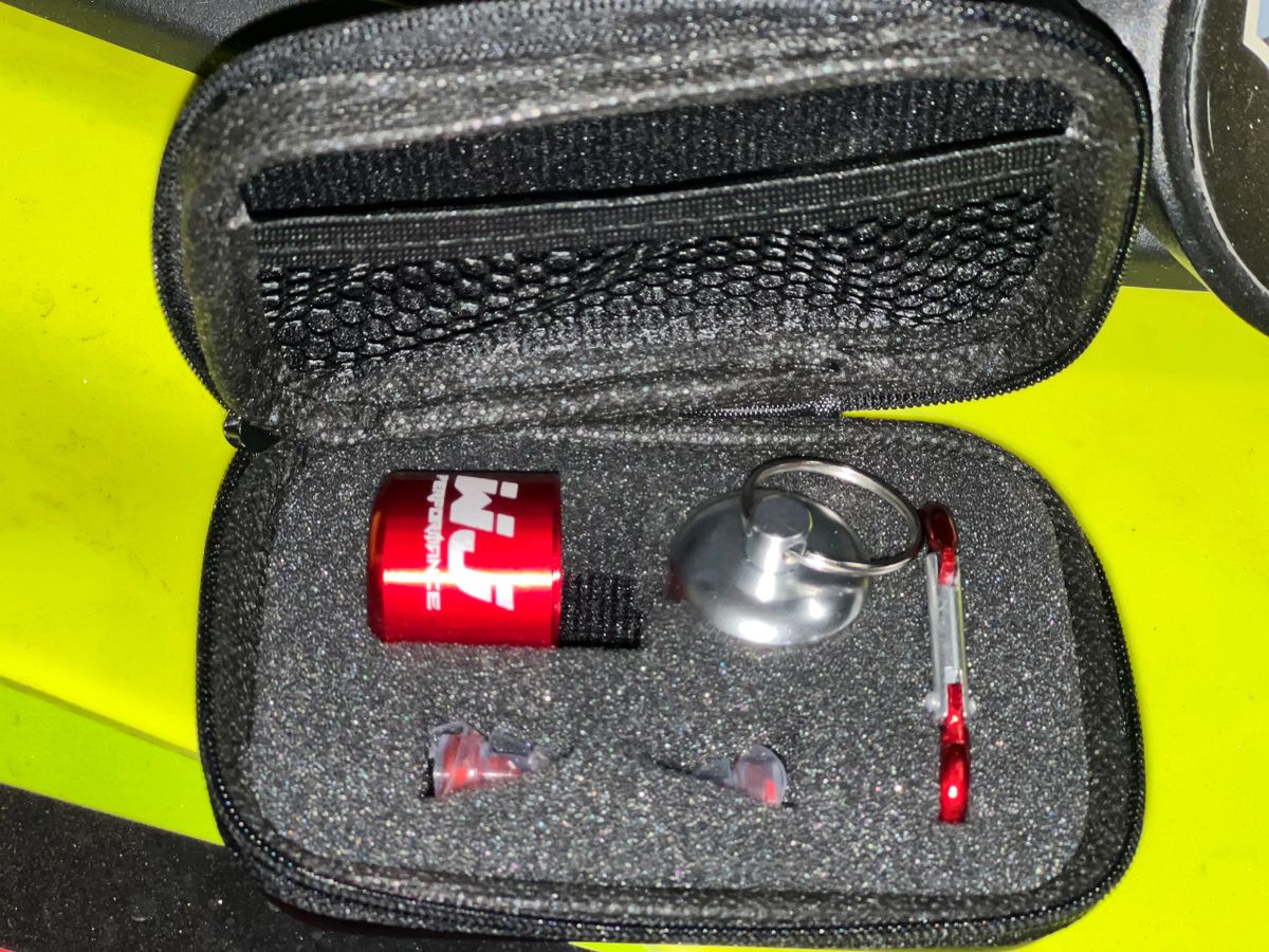 RTG Aqua Ear Plugs (wind filter up to 90 mph)