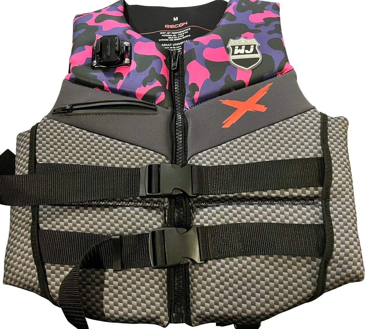 WJP Recon Vapor Berry Camo PFD