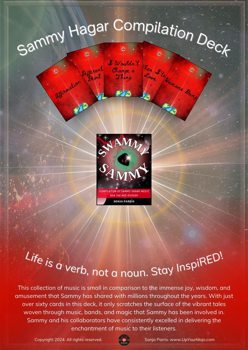 Swammy Sammy Printable Deck - Sammy Hagar Song Compilation LTR (8.5x11)