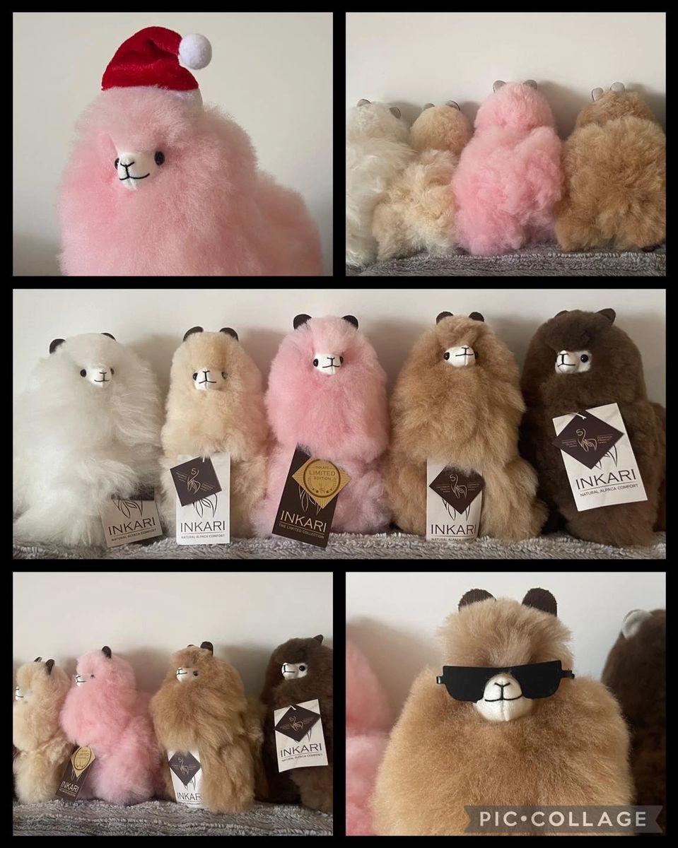 Inkari Real Alpaca Fleece Soft Toy