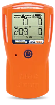 Multi Gas Clip IR Pump - LEL-IR, O2, CO, H2S