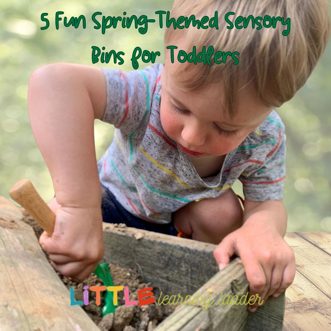 5 Fun Spring-Themed Sensory Bins for Toddlers