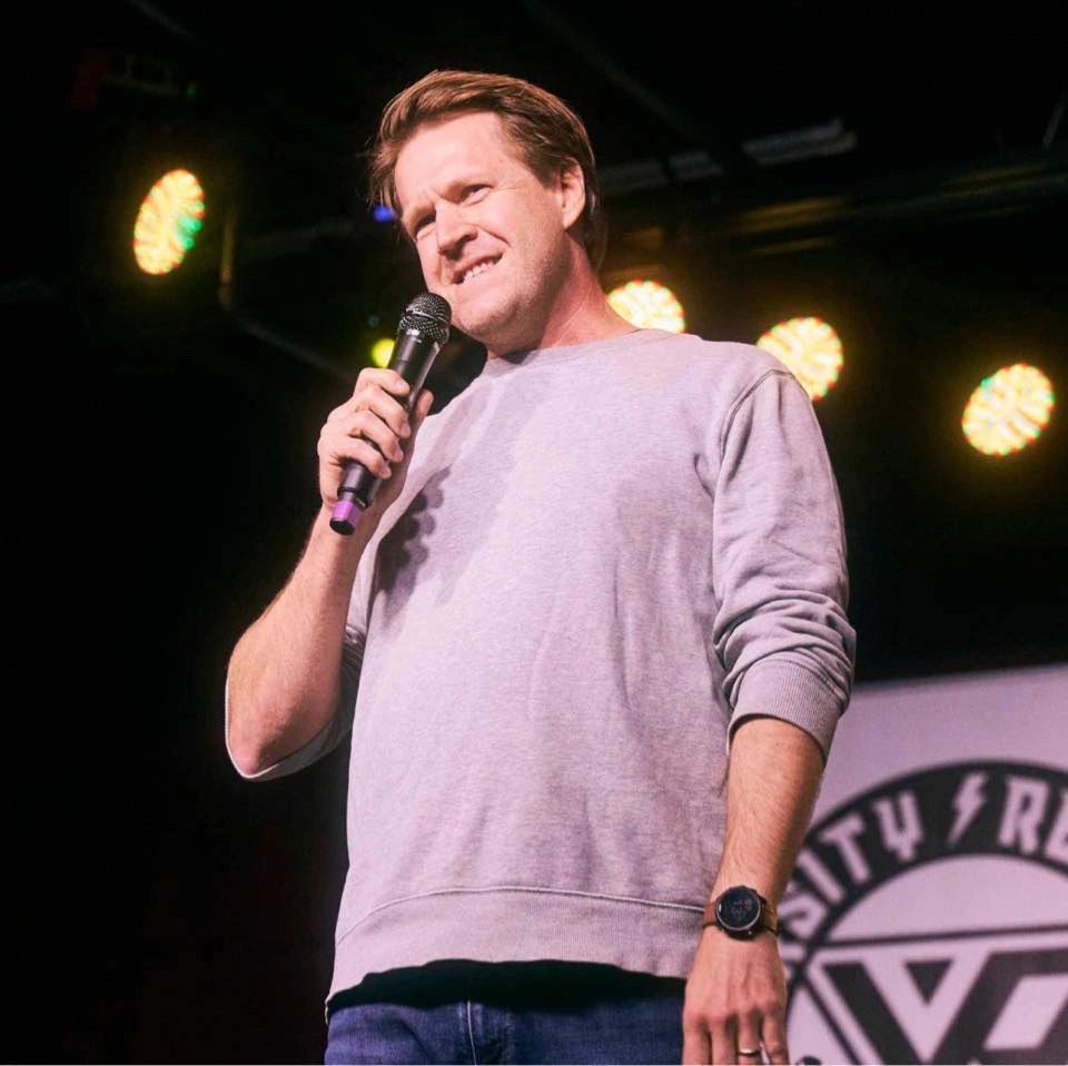 Mama mia! Nate Hood is telling jokes to save a pizza shop