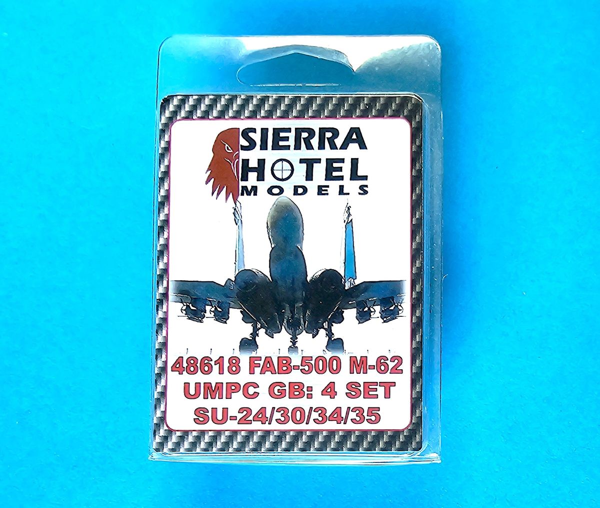 48618 FAB 500 M-62 UMPC Russian Guided Bomb: 4-Set