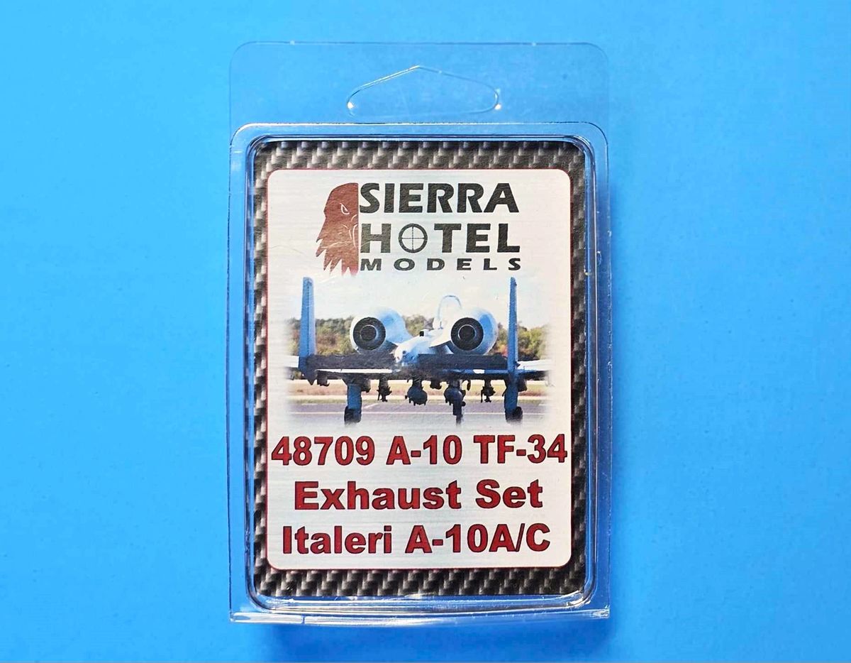 48709 A-10 TF-34 Exhaust: Italeri