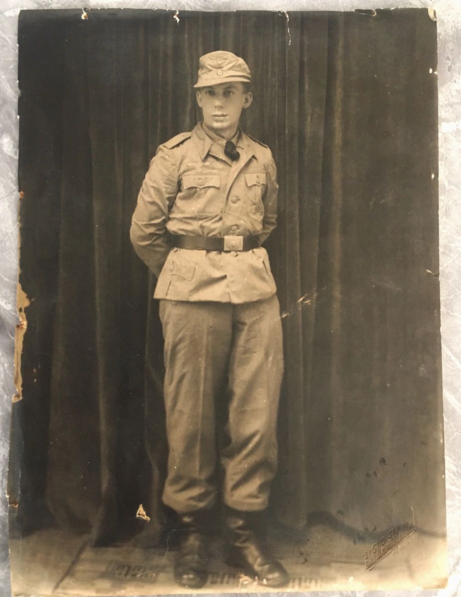 Full length studio portrait photo of a enlisted German soldier before ...