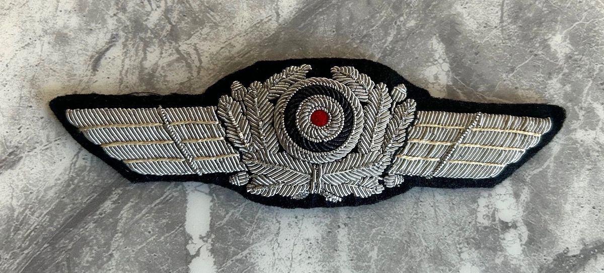 Luftwaffe Bullion cockade for the Officer's service cap mint unissued