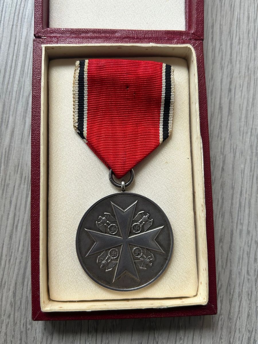 German Silver merit medal / Deutsches verdienst medaille 3rd class ...