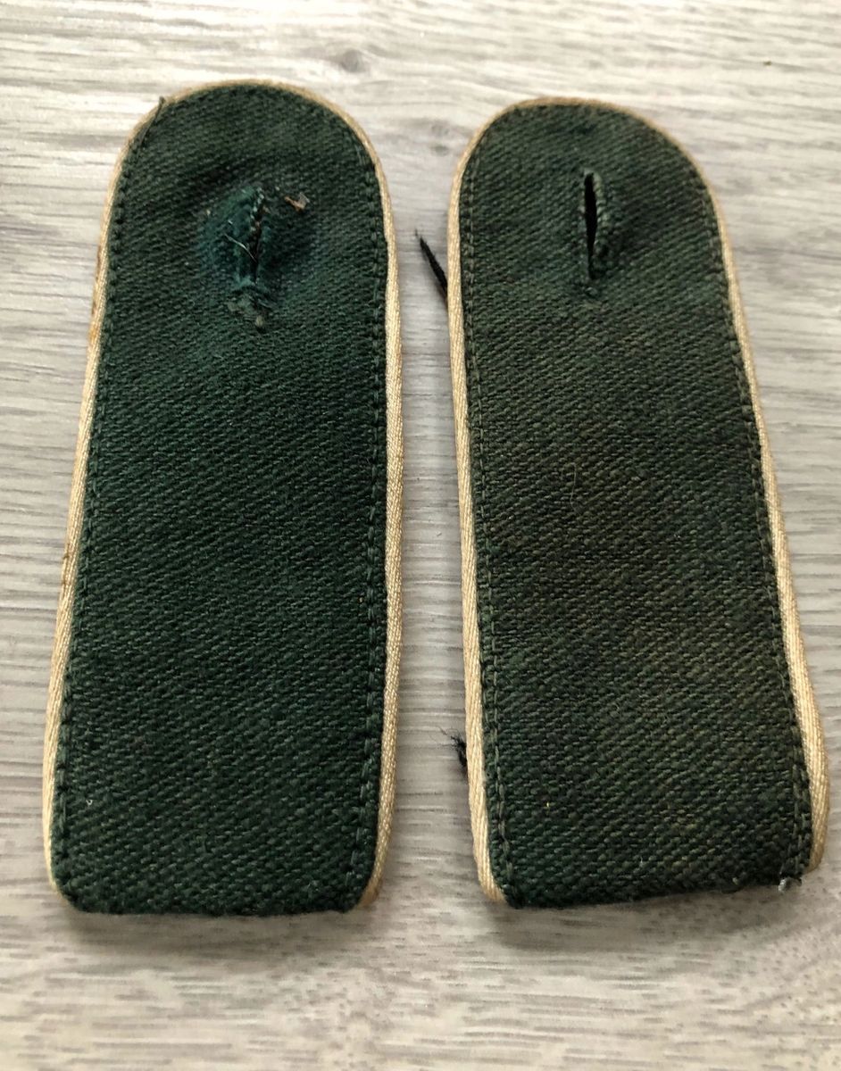 A scarce pair of late war Army Infantry Shoulder boards made in Belgium ...