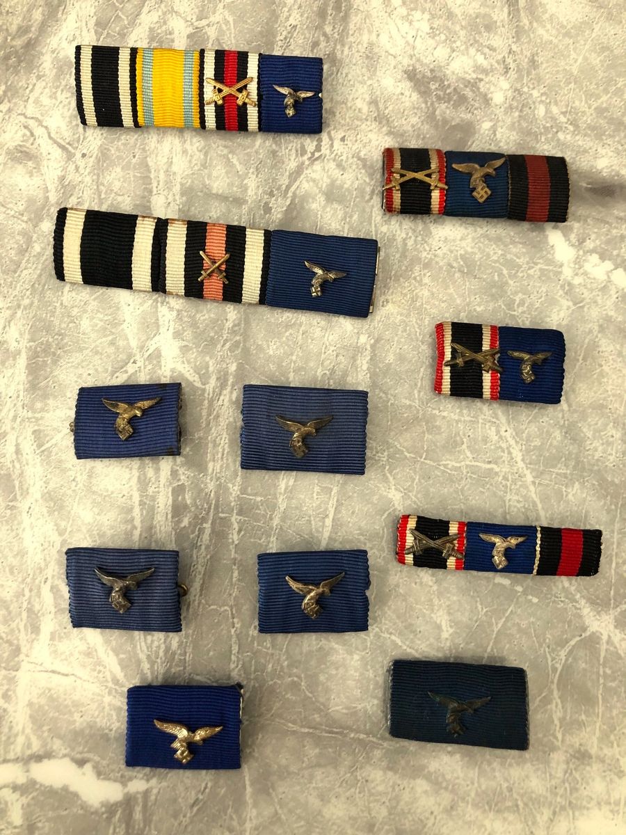 updated 17/6/23 German WW2 Ribbon Bars featuring Wehrmacht (luftwaffe ...