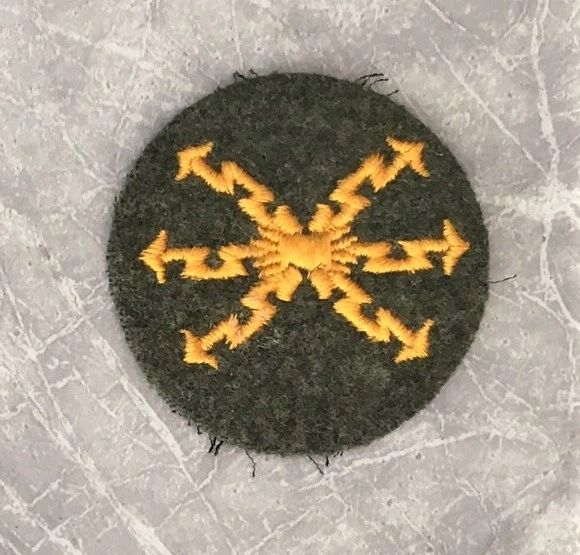 German army Radio operators trade patch in mint condition
