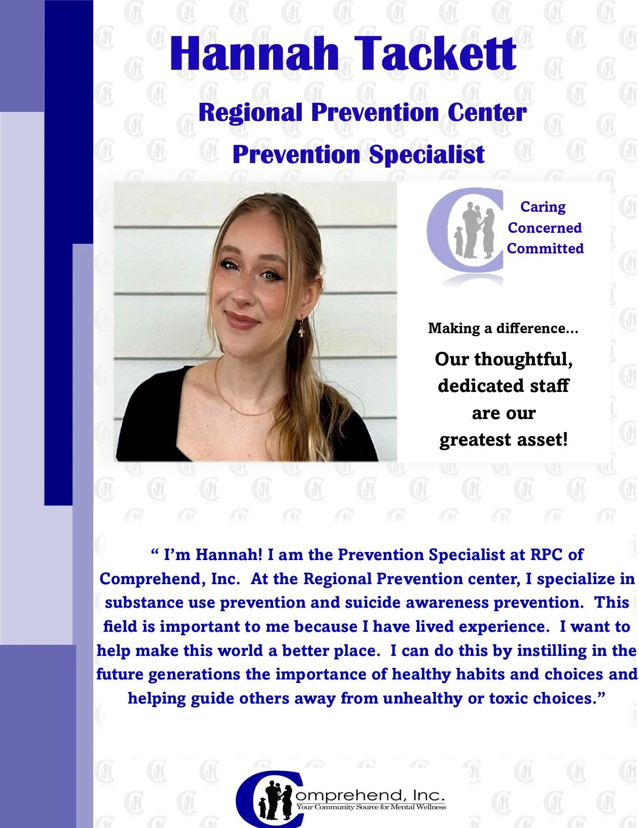 Employee Spotlight-Hannah Tackett