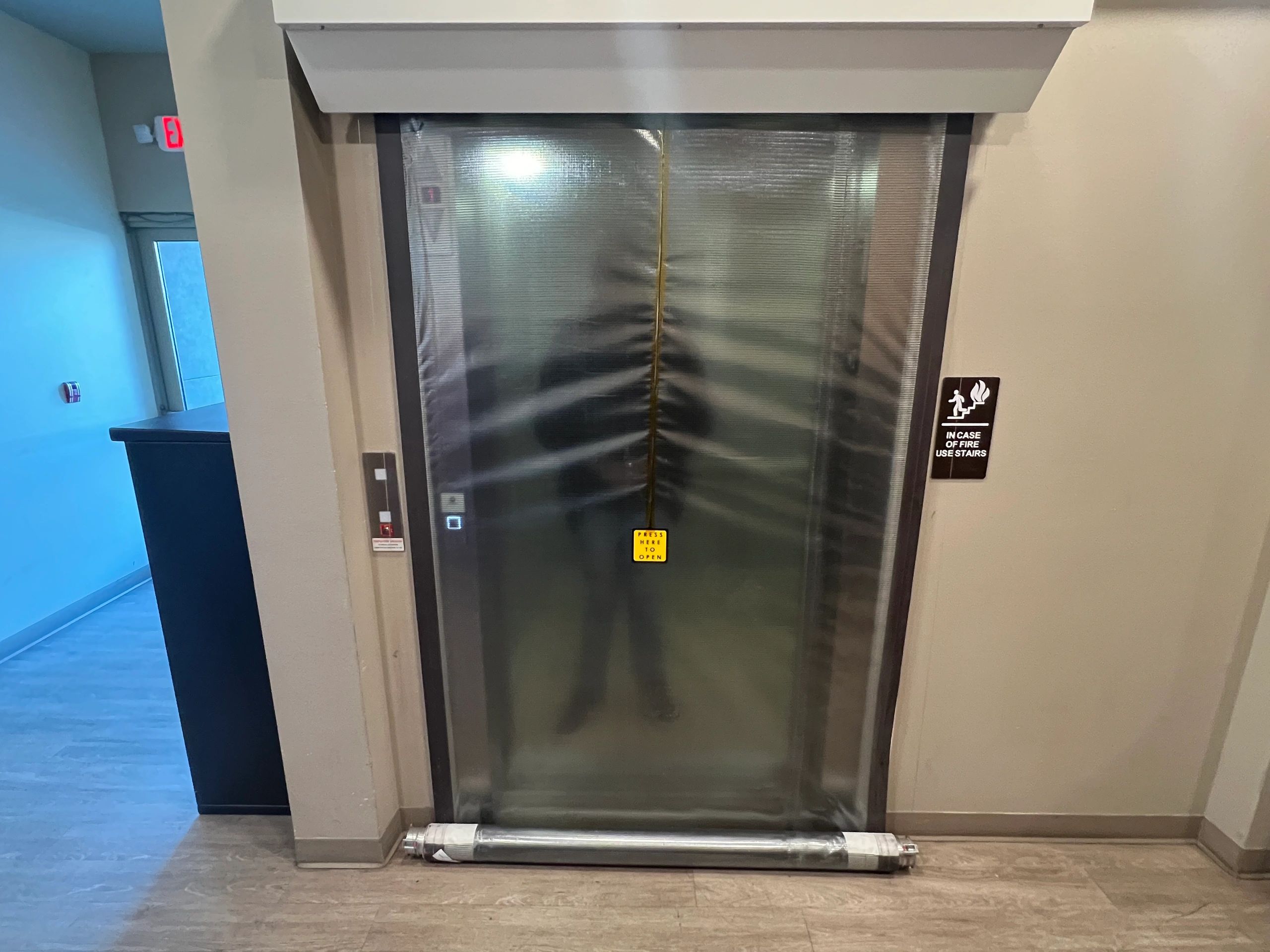 Elevator Smoke Curtain