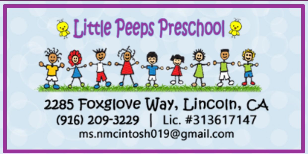 Little Peeps in Lincoln, California