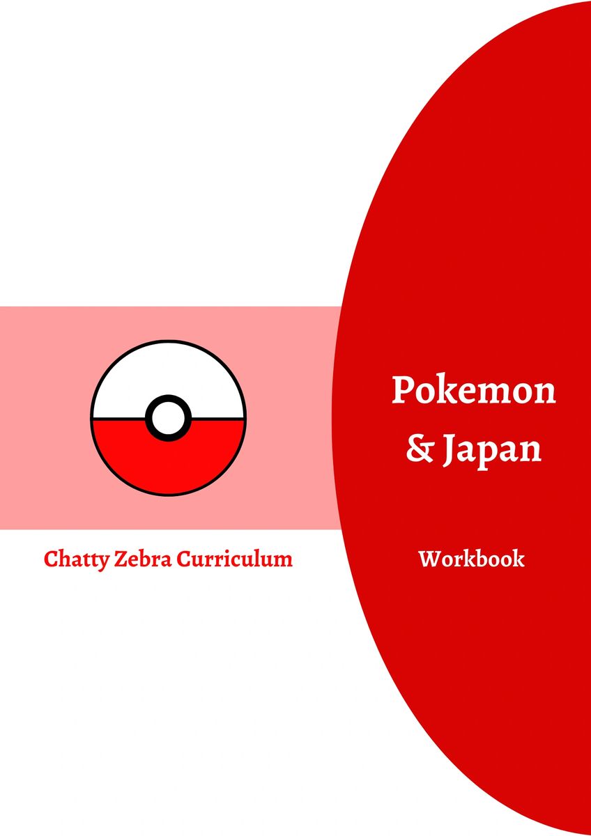Pokemon & Japan Workbooks
