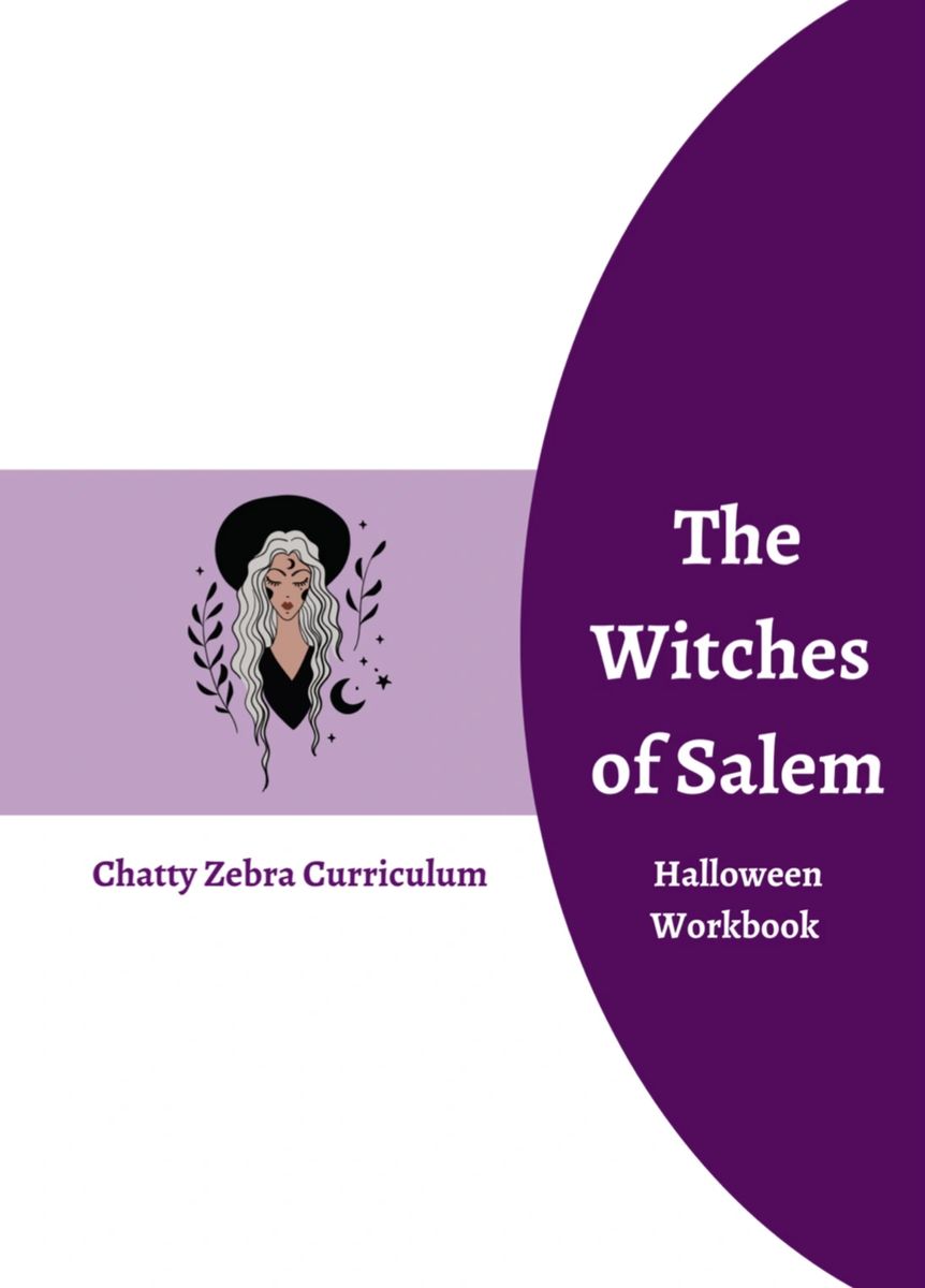 The Witches Of Salem: Halloween Workbook