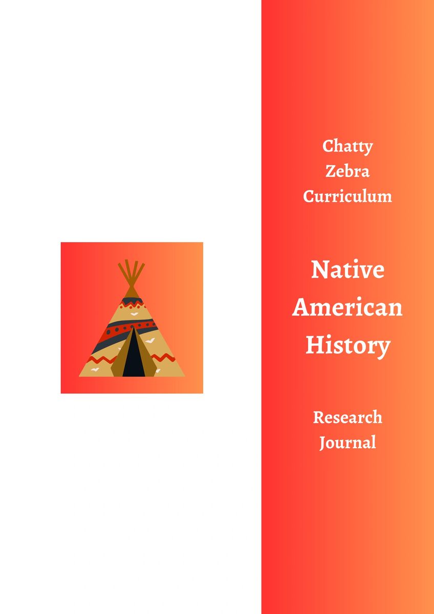 Native American History Workbook and Modern Navajo Reservation Research ...