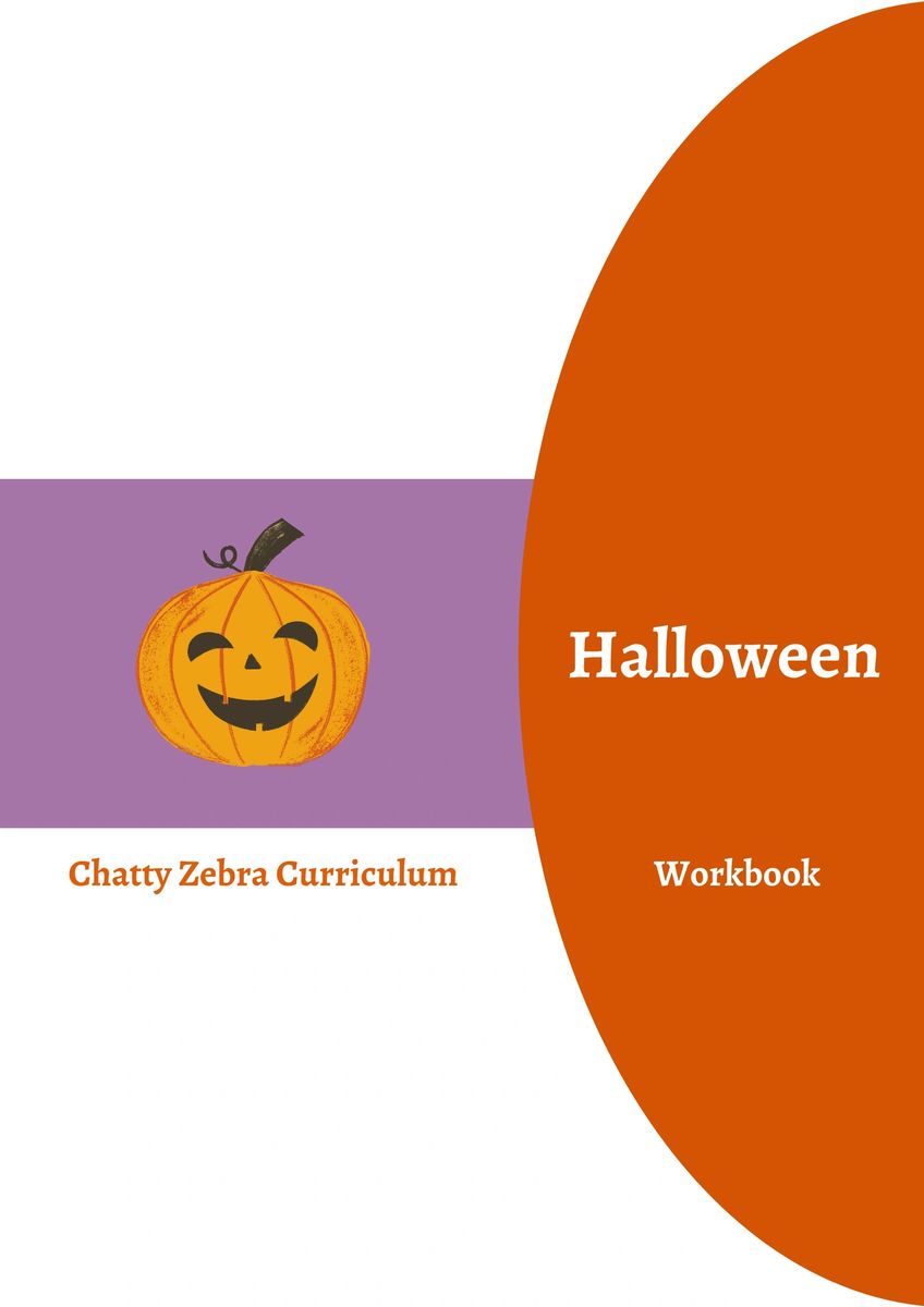 Halloween Workbook