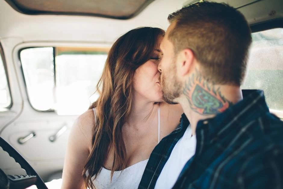 Kaia Calhoun Photography | Jill + Aaron's Janesville farm Engagement ...