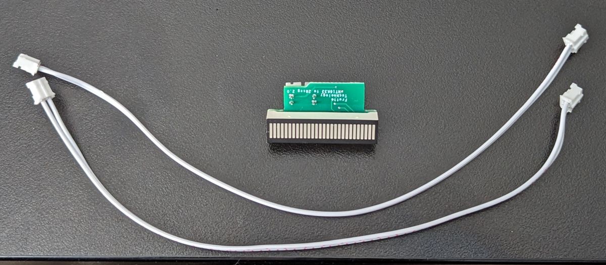 28-segment bargraph PCB for Spengler neutrona wand