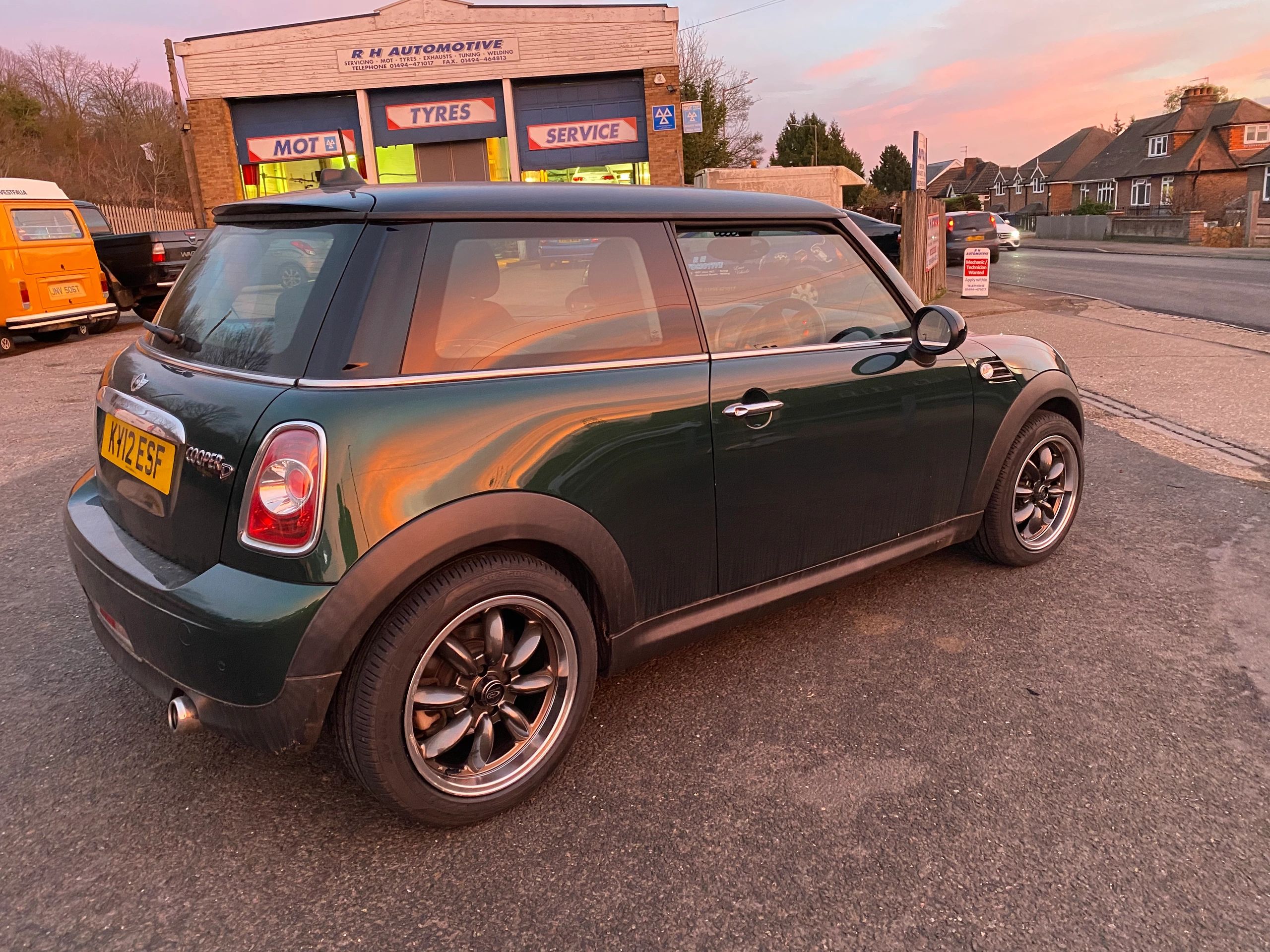 David’s Cooper gets new wheels!