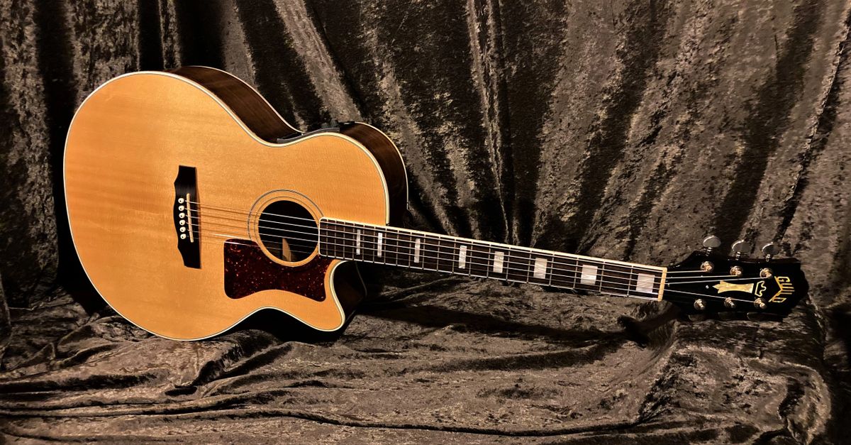 (SOLD)Guild F47 2000 Westerly, RI Built Acoustic Electric Indian ...