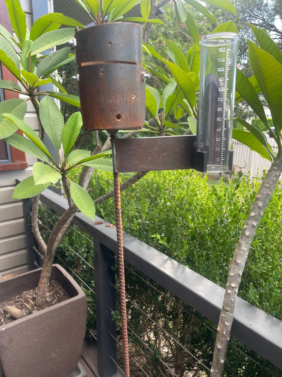 Ned Kelly Rain Guage