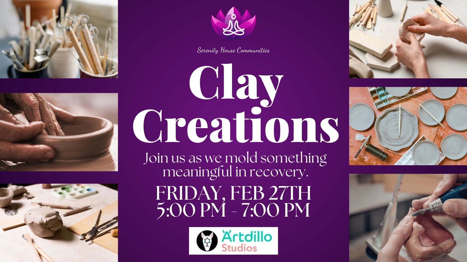Clay Creations Sober Social