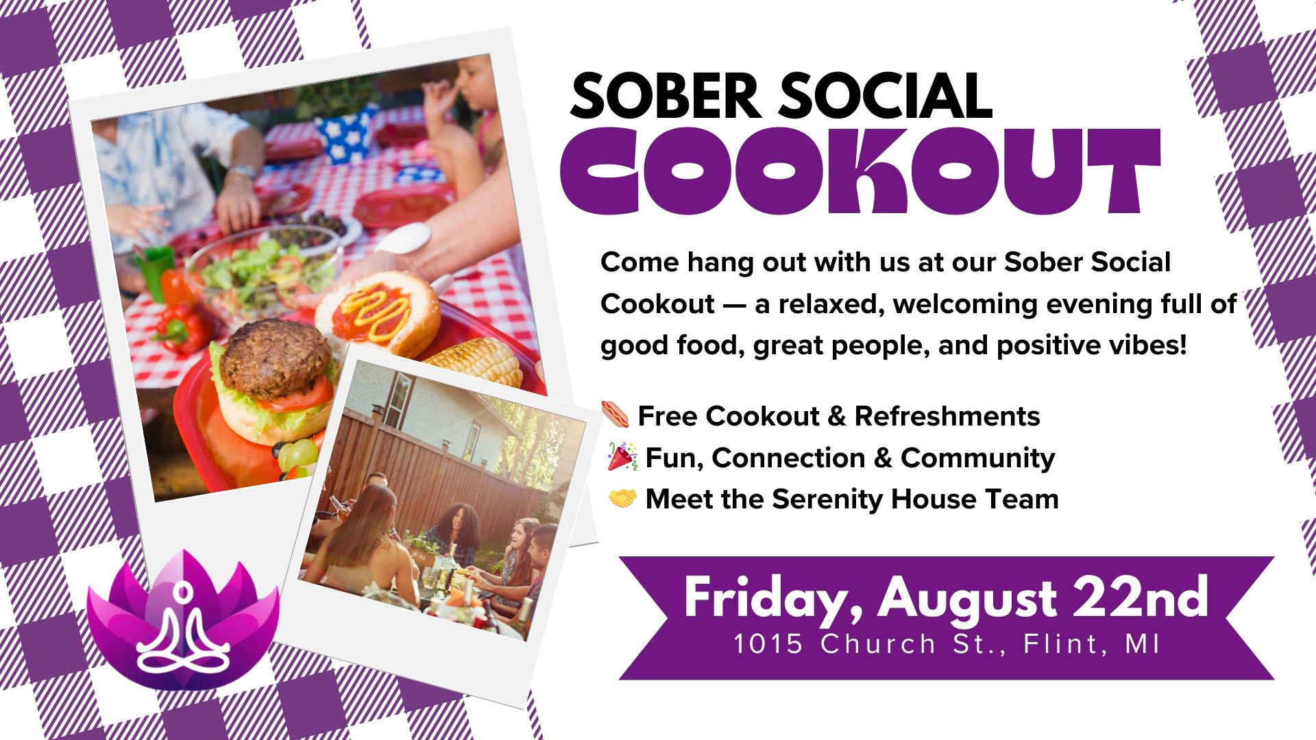 Sober Social Cookout