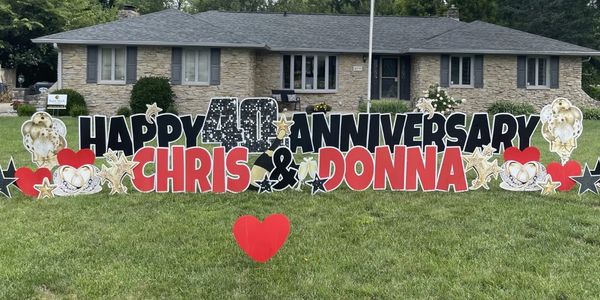 Birthday Yard Signs and Bounce Houses - Storks and More Yard Signs