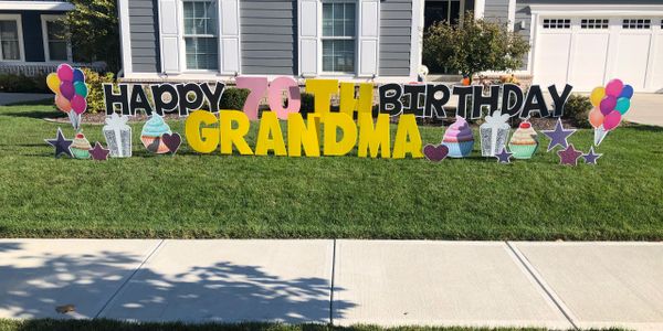 Yard Sign Greetings - Indianapolis, Indiana