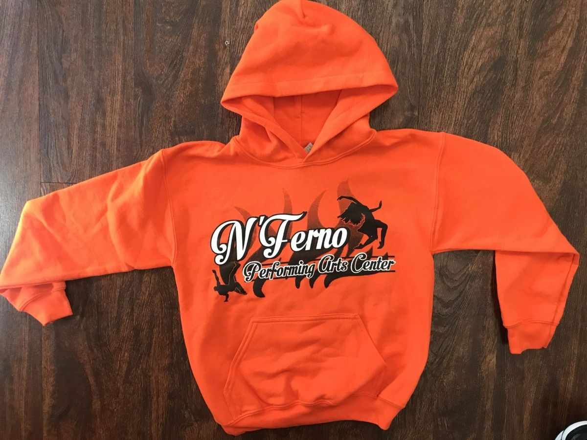 Orange N'Ferno Hoodie