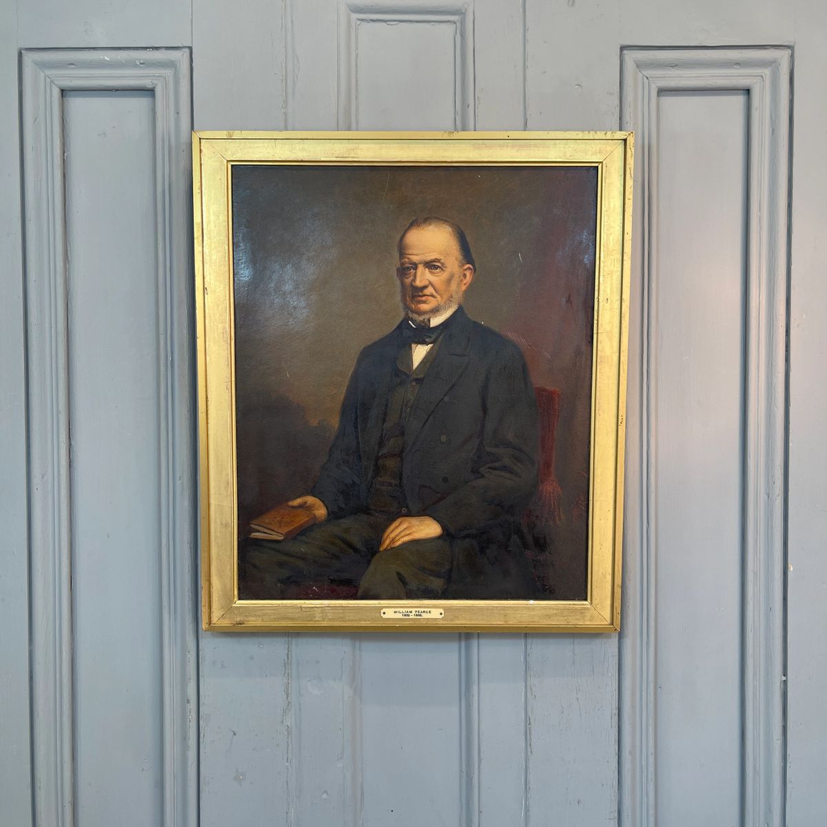 Antique portrait of William Pearce