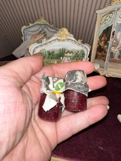 Miniature REAL Jar of Love Conjure Jam