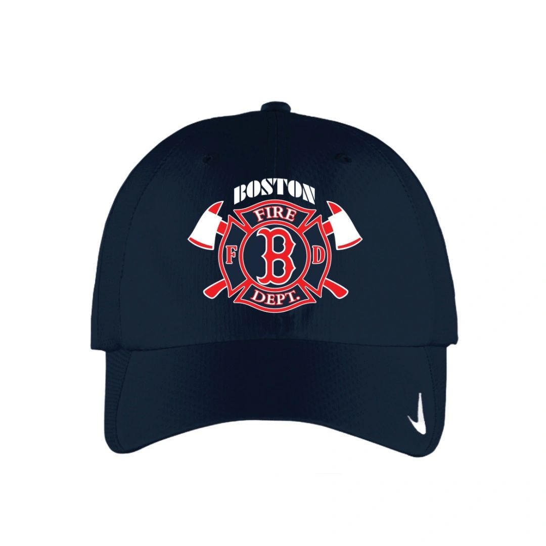 Boston Fire Dept Nike Dri-Fit Baseball Hat