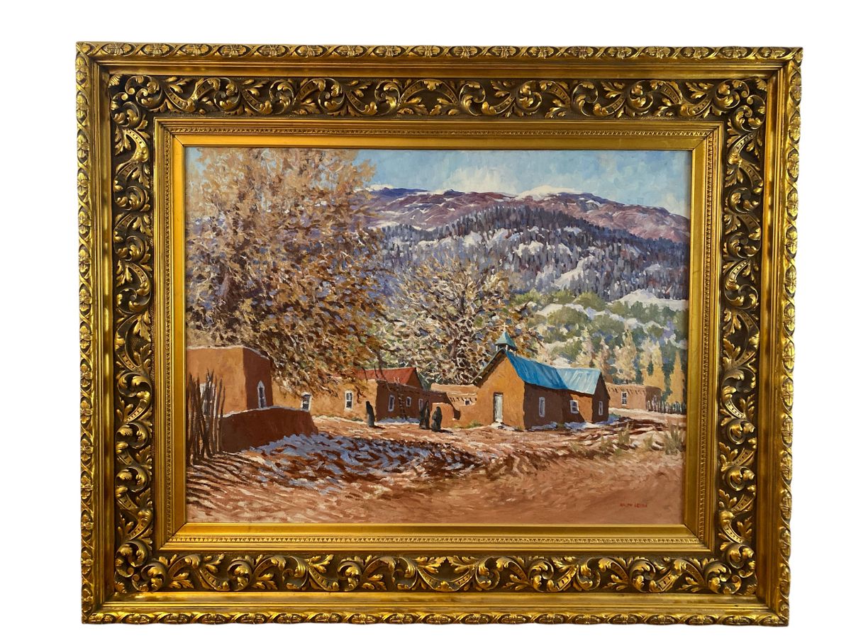 Oil painting on canvas by Ralph Leyba