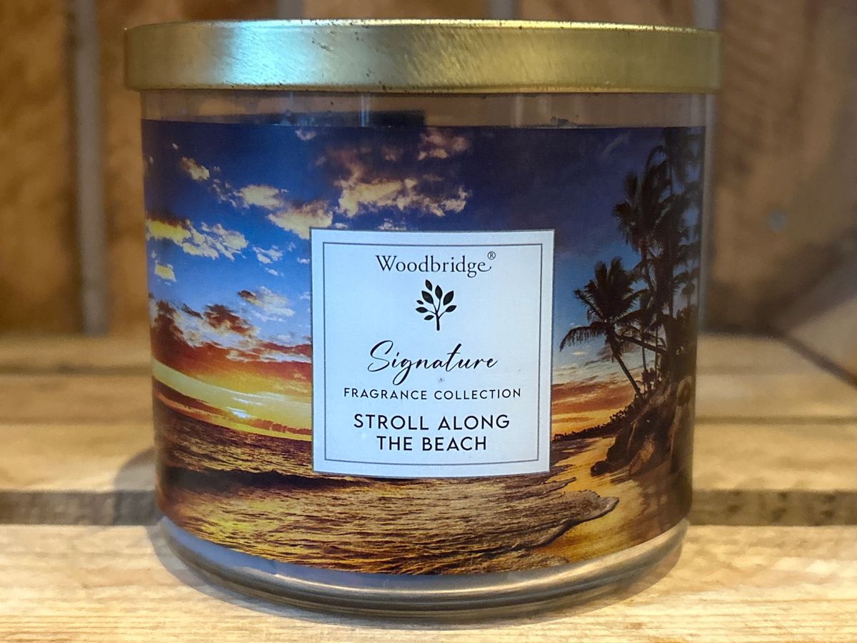 Woodbridge Stroll Along The Beach 3 Wick Candle