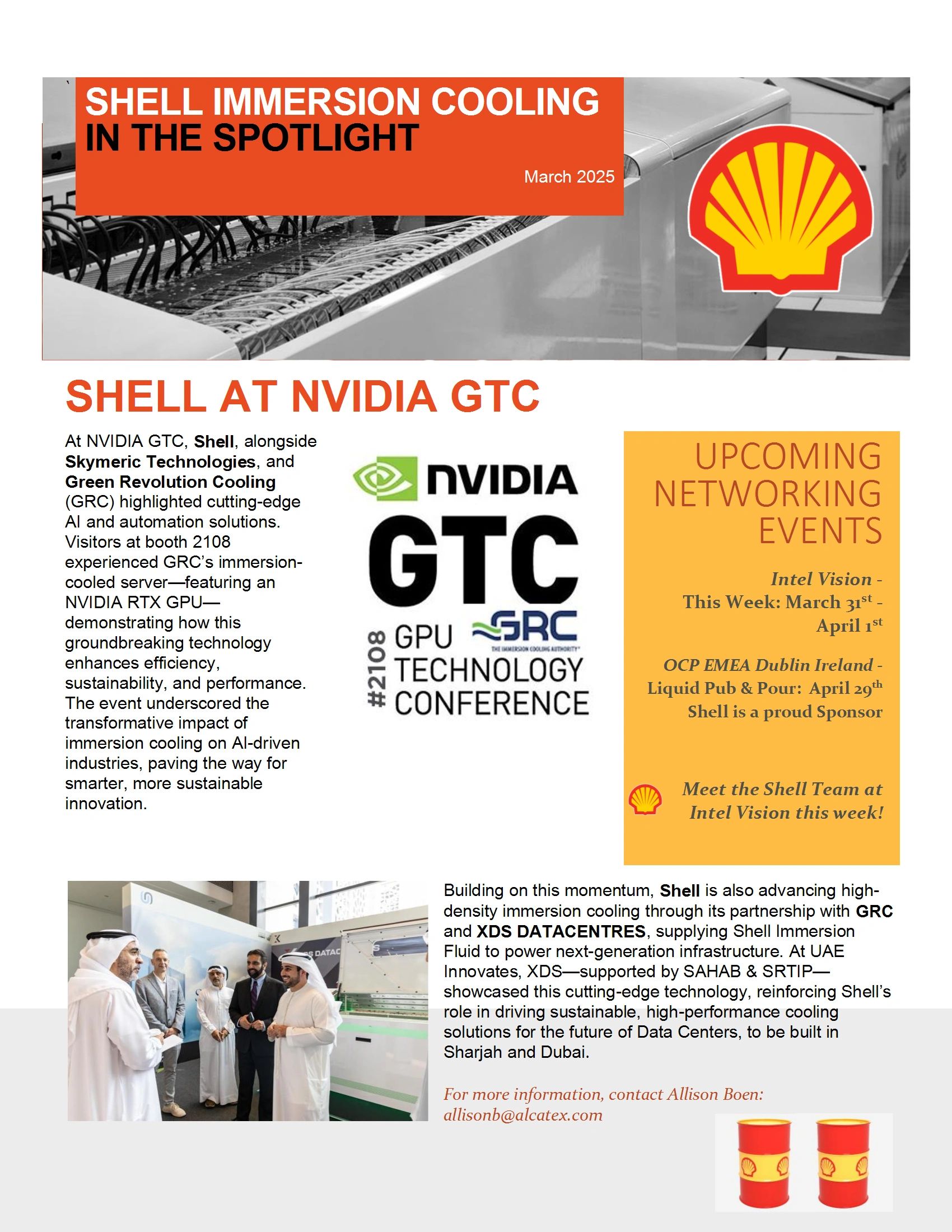 Shell Immersion Cooling In the Spotlight - March 2025