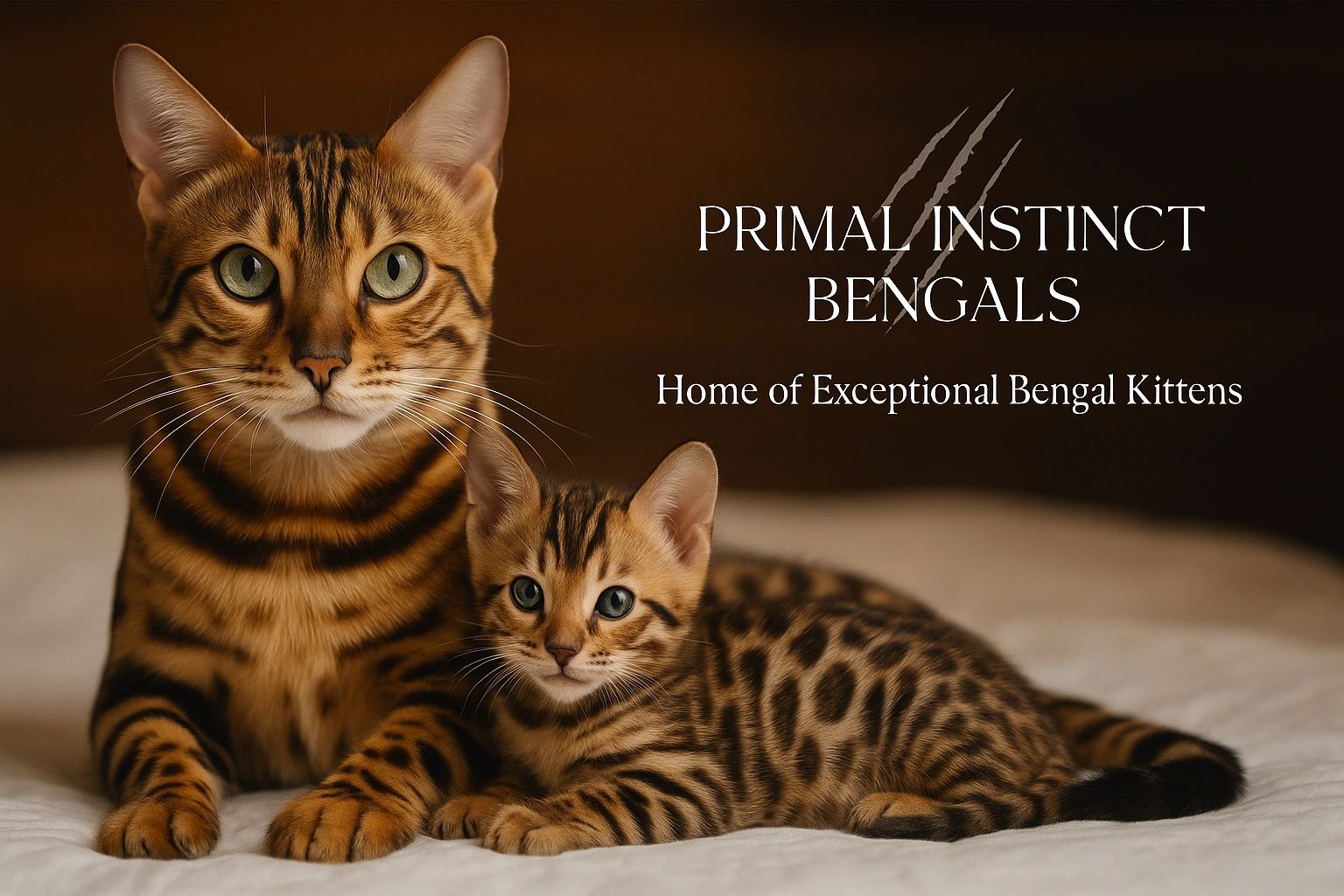 Top Bengal Cat Breeders - Primal Instinct Bengals