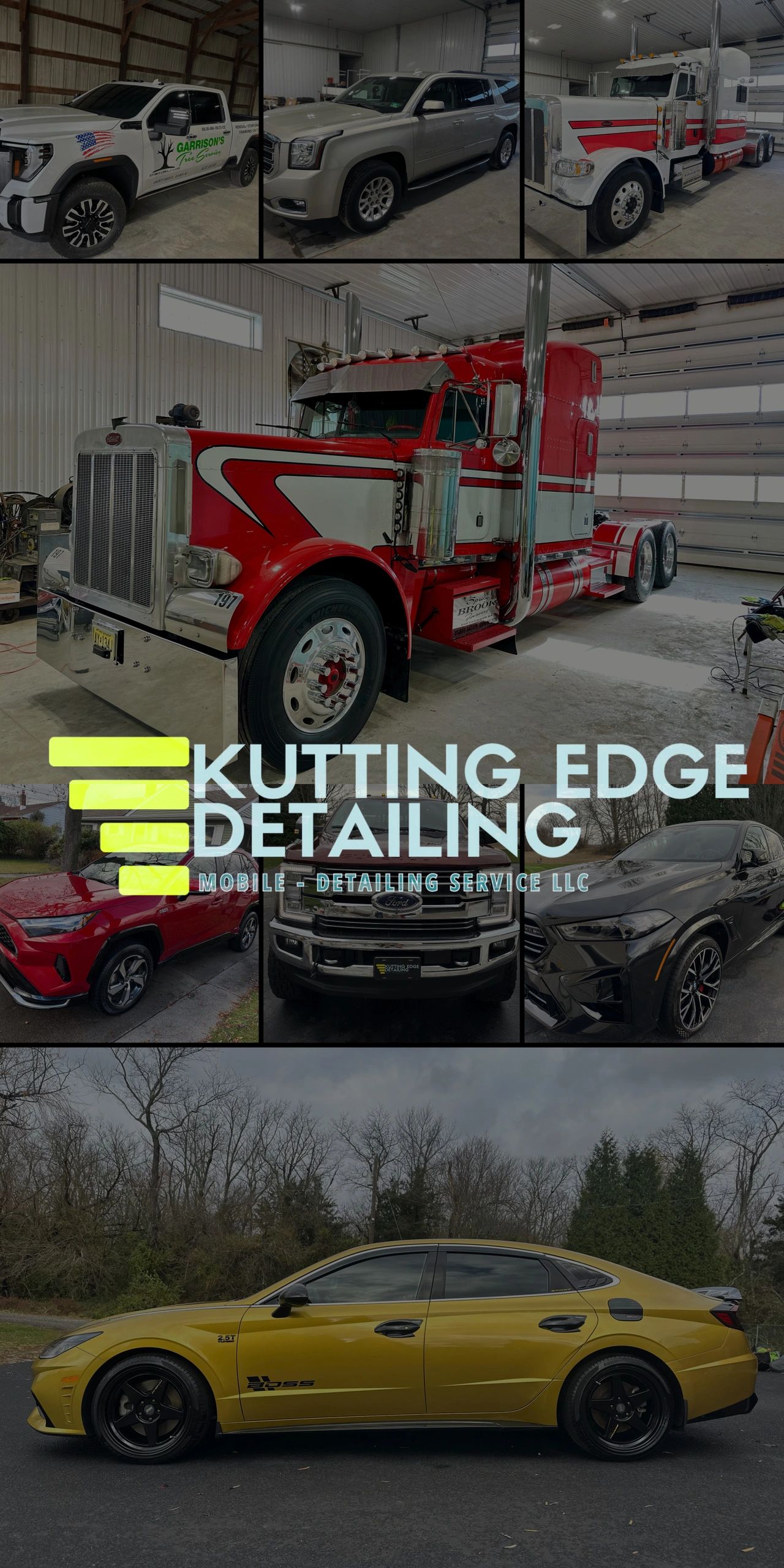 Kutting Edge Detailing LLC - Semi Truck Detailing, Car Detailing ...