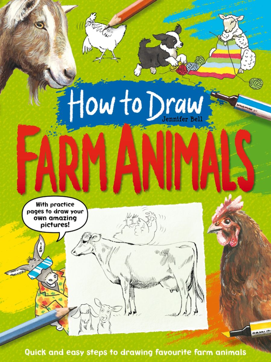 How To Draw Farm Animals