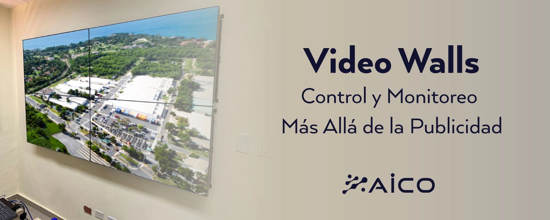 Video Walls: Control y Monitoreo Más Allá de la Publicidad