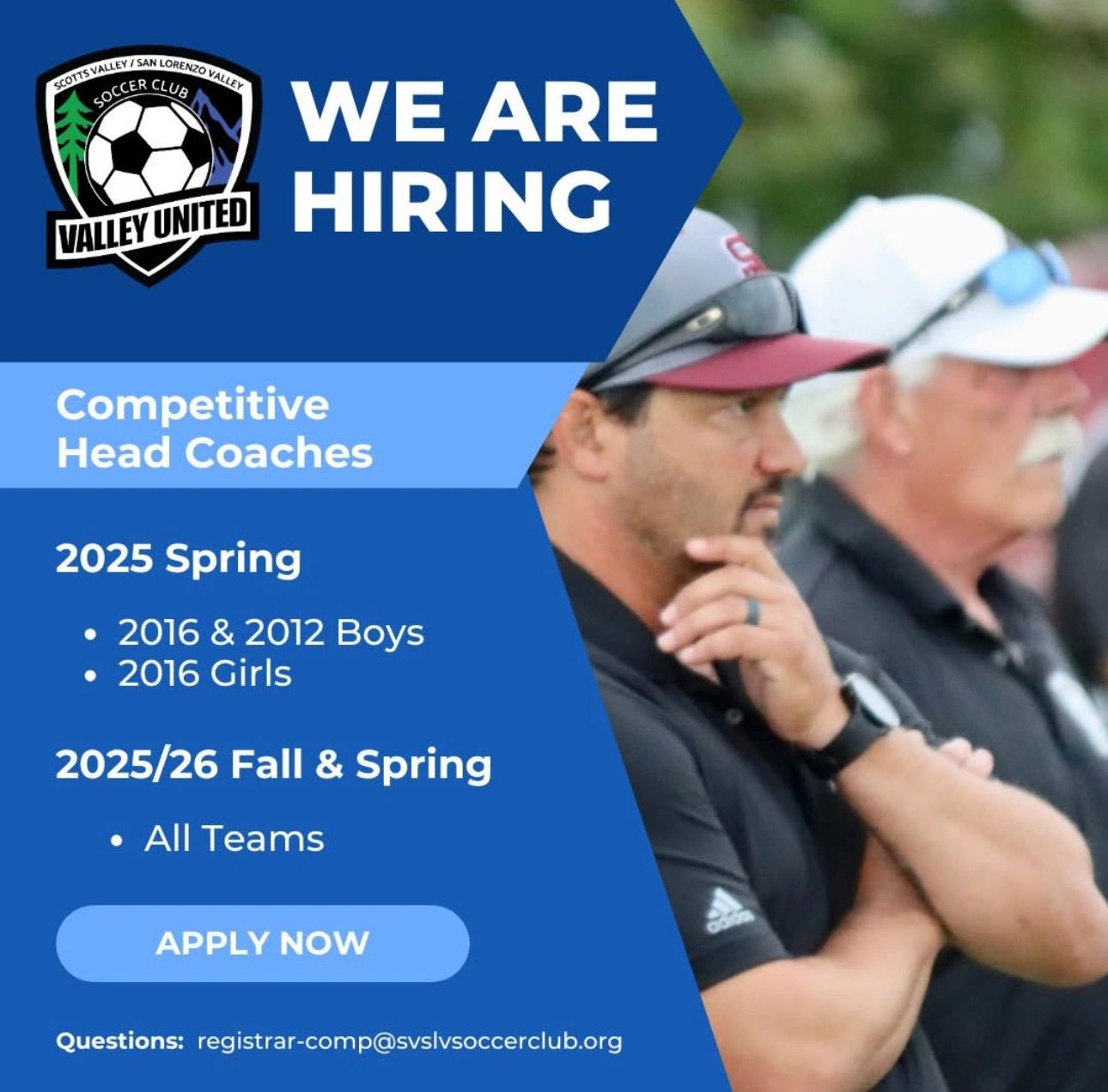 Accepting Comp Coach Applications