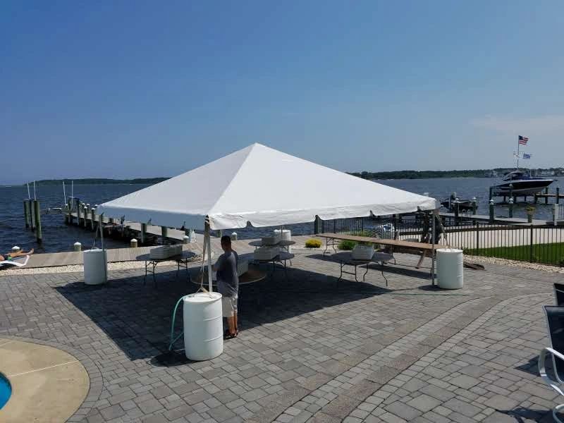 20 x 20 Frame Tent (white)