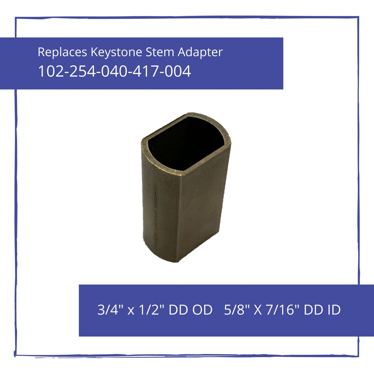 102-254-040-417-004 Stem Adapter